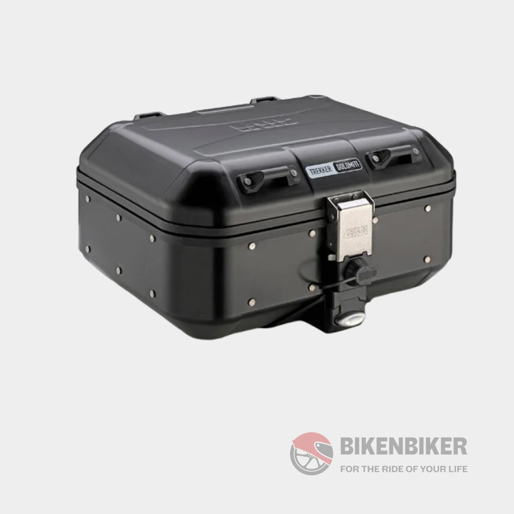 Monokey Trekker Dolomiti 30Ltr Black Top/Side Box- Givi – Bikenbiker