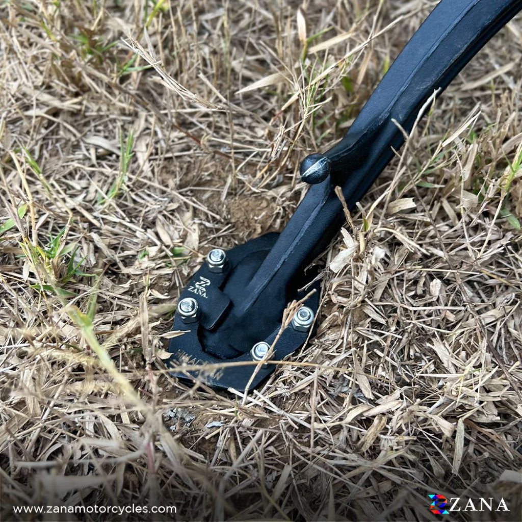 Side Stand Extender Aluminium & Stainless Steel For Himalayan 452-Zana ...